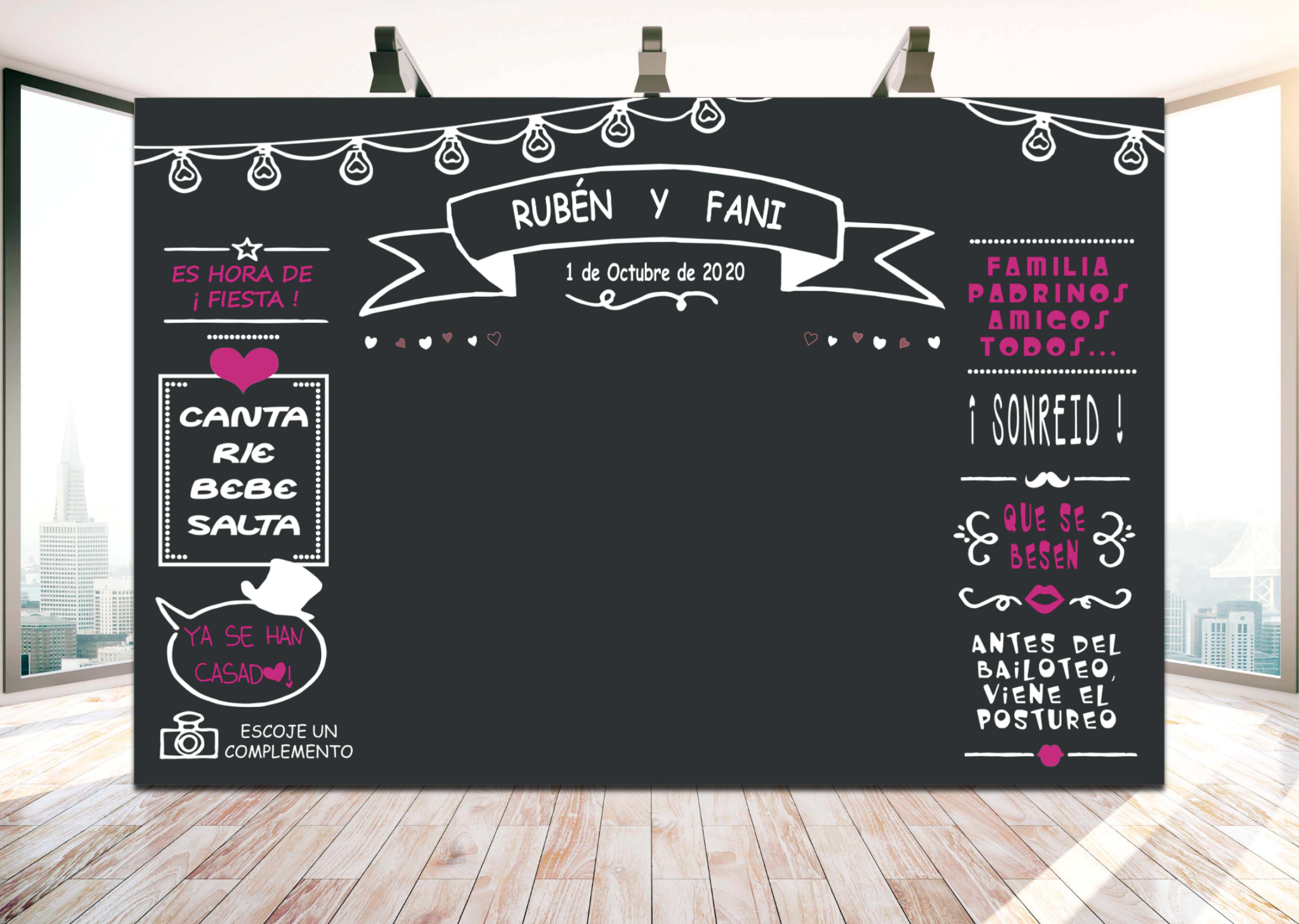 photocall personalizados - Vinilosymas.es